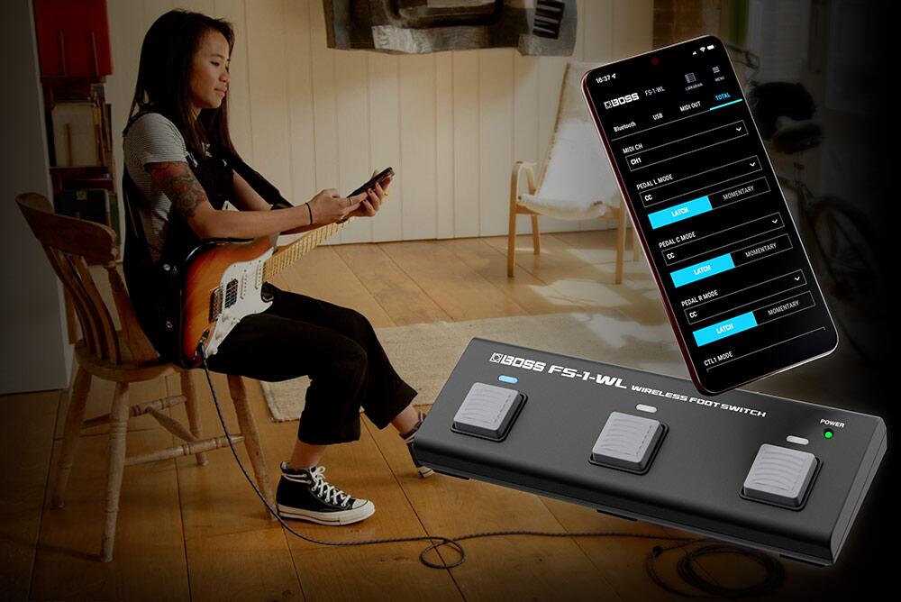 Boss FS-1-WL Wireless Footswitch - Boullard Musique