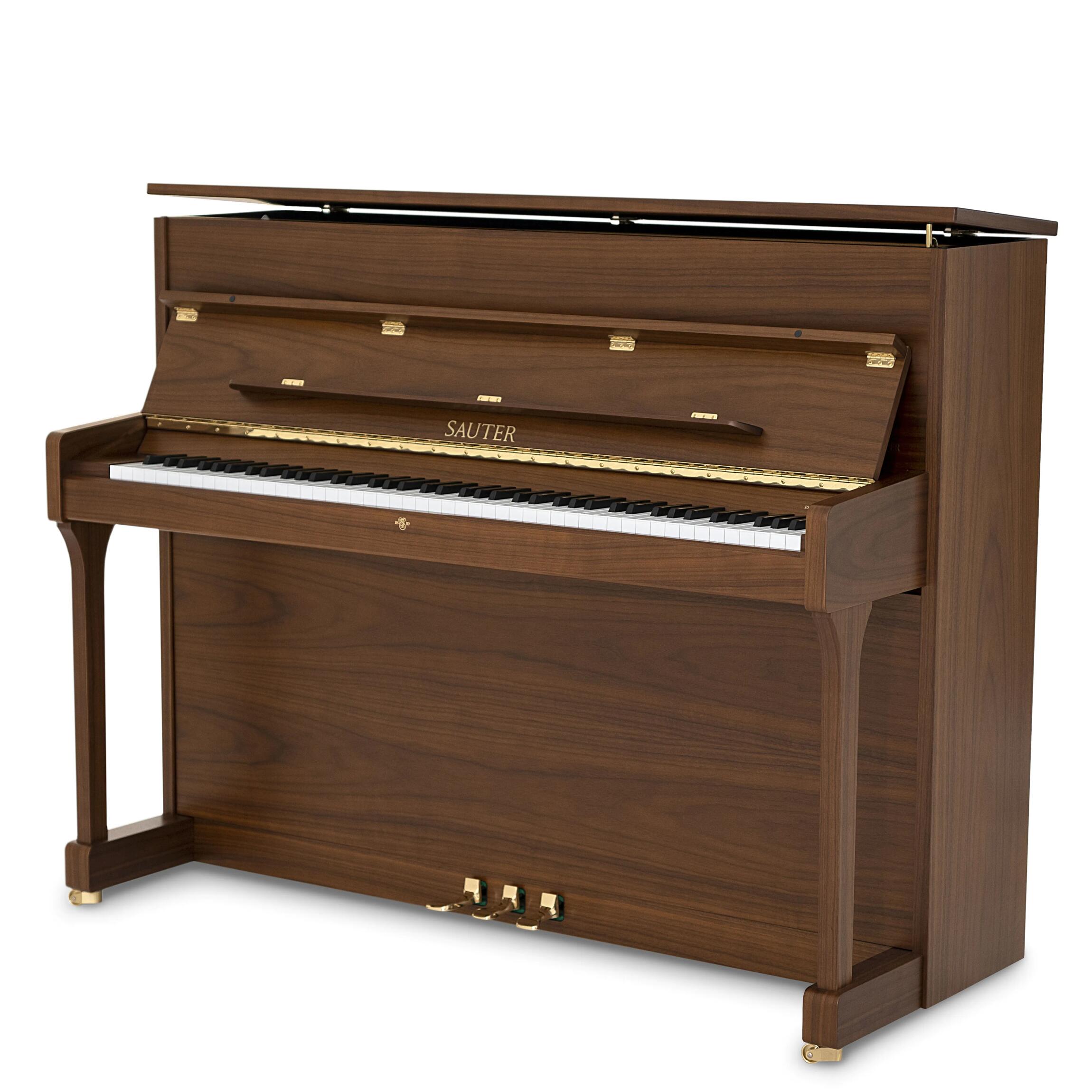 Sauter Carus 122 Satin walnut + adsilent silencer system - Boullard Musique