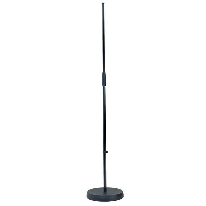 K & M Microphone stand 260 black with round base - Boullard Musique