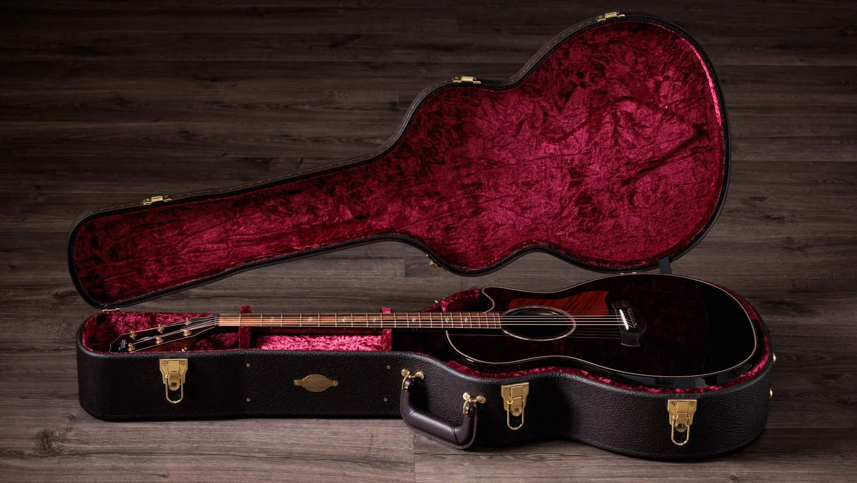 Taylor Builder's Edition 814ce Blacktop, Next Generation - Boullard Musique