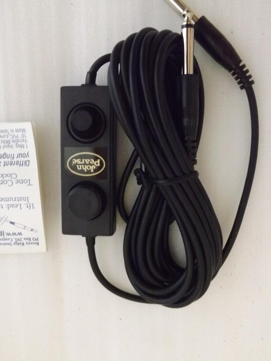 John Pearse Volume & Tone Control, with cable 4.30 mt - Boullard Musique